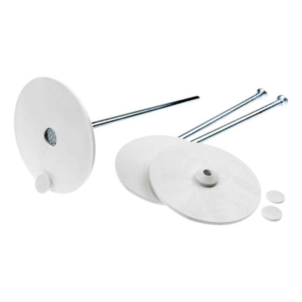 TerraMarker délimiteur de parking - 1 clou + cache blanc | La Plaine